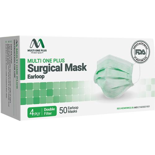 Jual Masker medis multione plus 4 ply - earloop - Kota Depok - Abramed ...