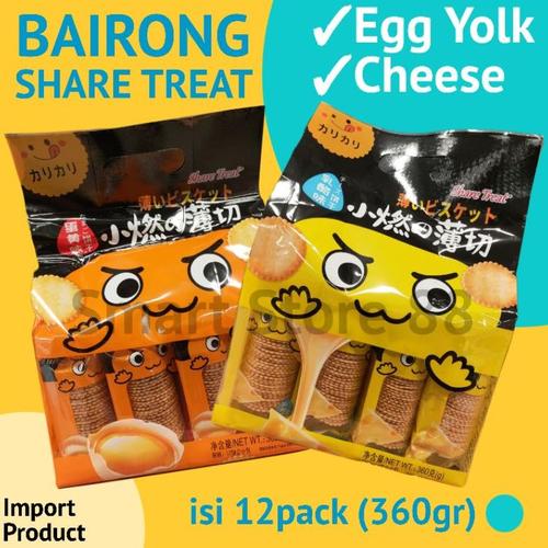 Jual BARU!! Bairong Biscuit Share Treat 360gr Bai rong Biskuit Cheese ...