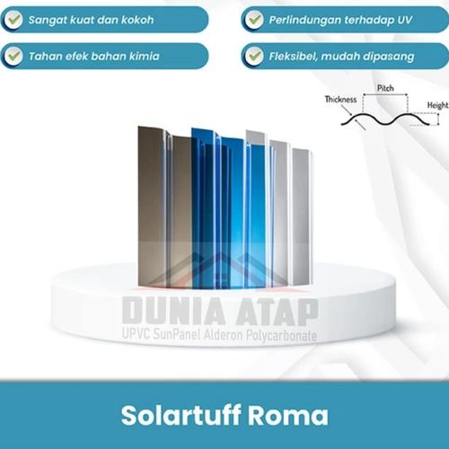Jual Solartuff Atap Polycarbonate Gelombang Greca dan Roma - GRECA ...