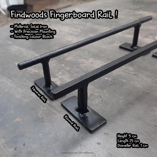 Jual fingerboard rail findwoods obstacle - round ( bulat ) - Kab. Bogor ...