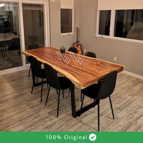 Jual Meja Makan Trembesi 2 Meter Solid - Kab. Jepara - WOOD WORLD ...