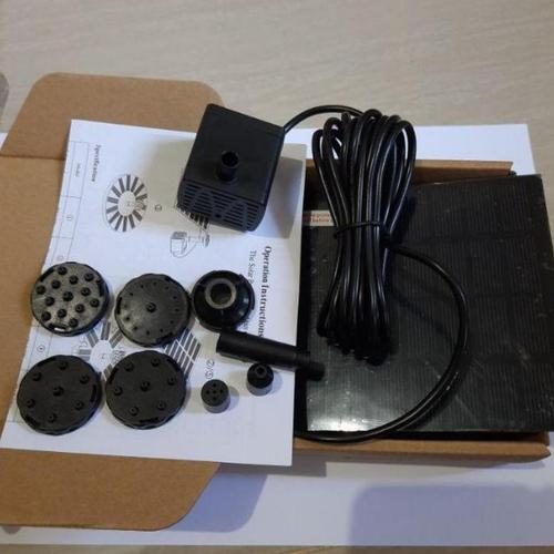 Jual Pompa Air Mancur Tenaga Surya MatahariSolar Cell Water pump Water ...