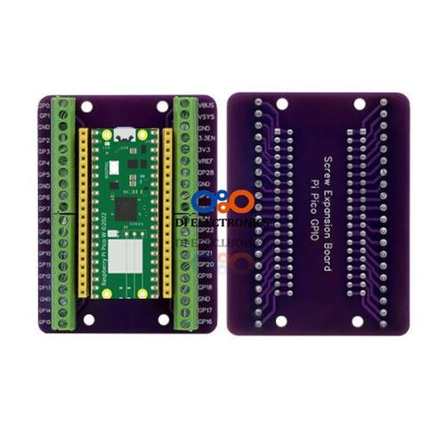 Jual Raspberry Pi Pico W Hat Screw Terminal Shield RPI GPIO Expansion ...
