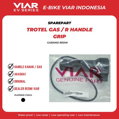 Jual TROTEL GAS / R HANDLE GRIP SEPEDA LISTRIK VIAR AKASHA1 ORIGINAL ...