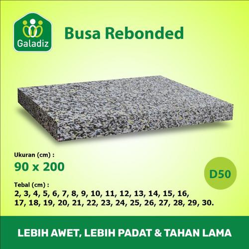 Jual Busa Rebonded / Rebonded Foam / Matras Density 50 Uk 90 x 200 / 2 ...