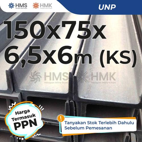 Jual HMS - BESI KANAL U / UNP - 150 x 75 x 6 m - Jakarta Utara ...