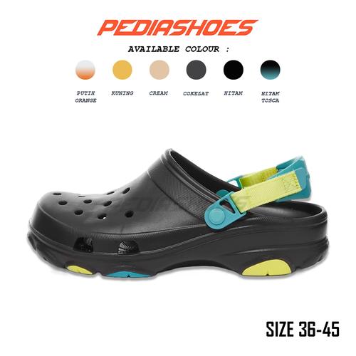 Jual Crocs Classic ALL TERRAIN Clog Sandal Original Crocs Pria - Hitam ...