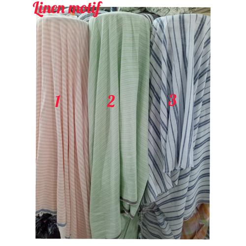 Jual Kain linen salur/kain bahan linen murni/linen - No 1 - Jakarta ...
