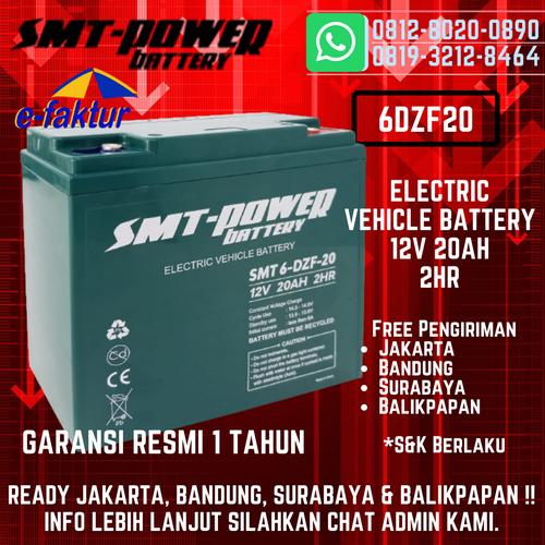 Jual BATTERY KERING / AKI SELIS SMTPOWER 12V 20AH SEPEDA LISTRIK DEEP ...