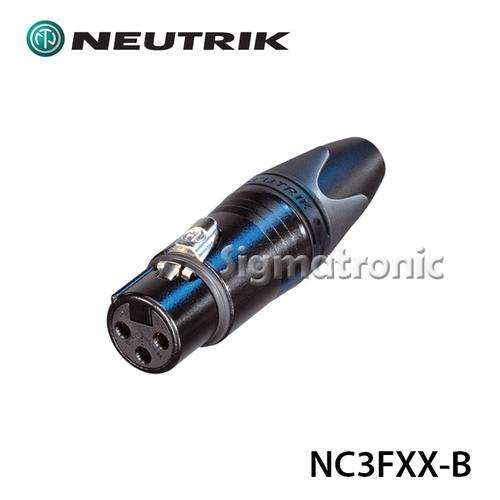 Jual NEUTRIK NC3FXX-B Gold Original XLR 3 Pin Connector Female Jack ...