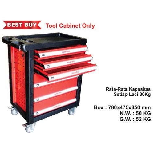 Jual TOOL CABINET TROLEY 6 DRAWER TCT-06D WIPRO - Kab. Sleman - Pastech ...