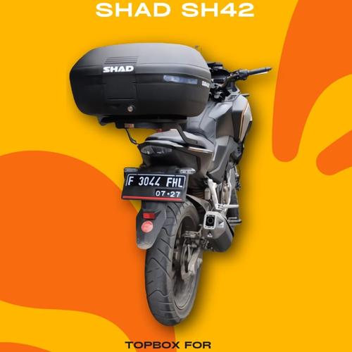 Jual Paket lengkap Box SHAD SH42 SH 42 Box Motor Top Box Motor dan ...