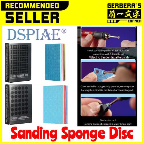 Jual DSPIAE Sanding Sponge Disc SSC Electric Sander Amplas Gundam Model ...