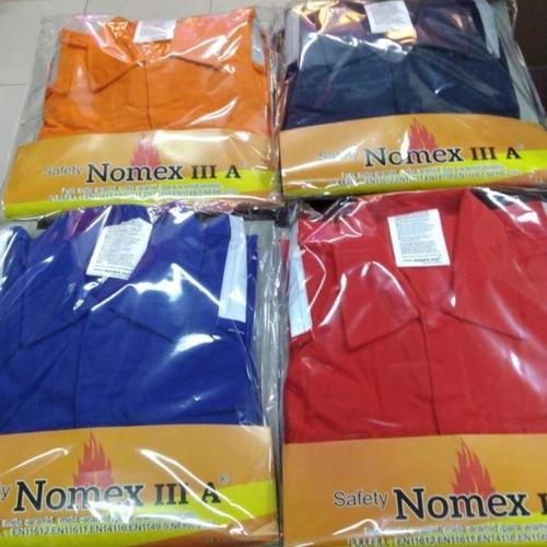 Jual Wearpack NOMEX IIIA Flame Retardant Coverall Baju kerja Nomex Biru ...