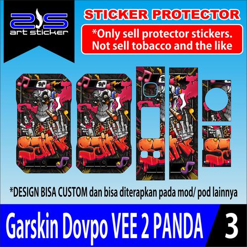 Promo Sticker SKIN Garskin Dov po Vee 2 Panda - SKULL - Kota ...