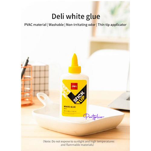 Jual Lem putih cair white glue lem kertas lem putih lem prakarya anak ...