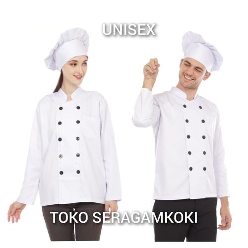 Jual Seragam / baju koki lengan panjang harga murah kualitas prima ...