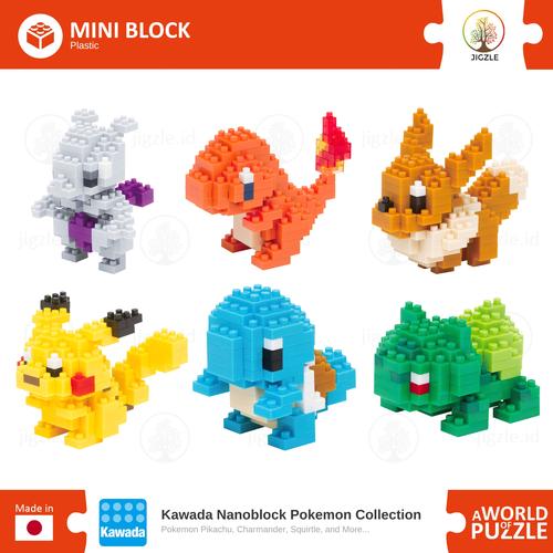 Jual Kawada Nanoblock Pokemon Collection Mini Block - KAW-NBPM-006 - - jigzle | Tokopedia