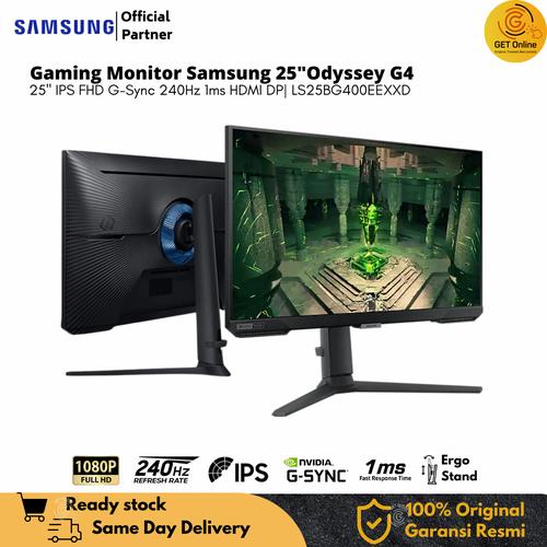 Jual Samsung Odyssey G4 25" S25BG400 IPS FHD 240Hz G Sync Gaming ...