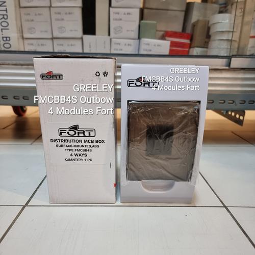Jual BOX MCB FORT FMCBB4S 4 GROUP OUTBOW/SURFACE MOUNTED - Jakarta ...