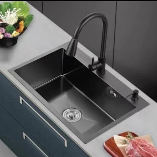 Jual kitchen sink steinles bak cuci piring black merk JKM 7545 - body ...