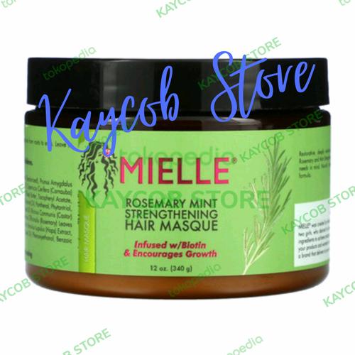 Jual mielle rosemary mint strengthening hair masque /masker rambut ...