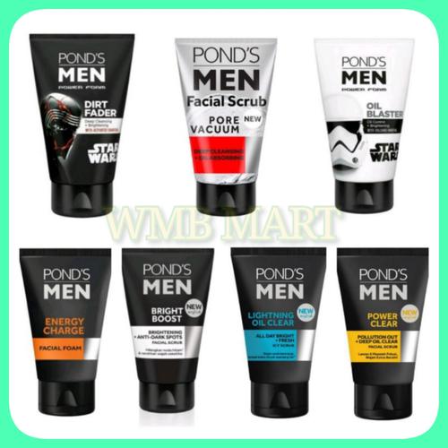 Jual PONDS Men Facial Wash 100gr / Acne Solution / Oil Fighter - Energy ...