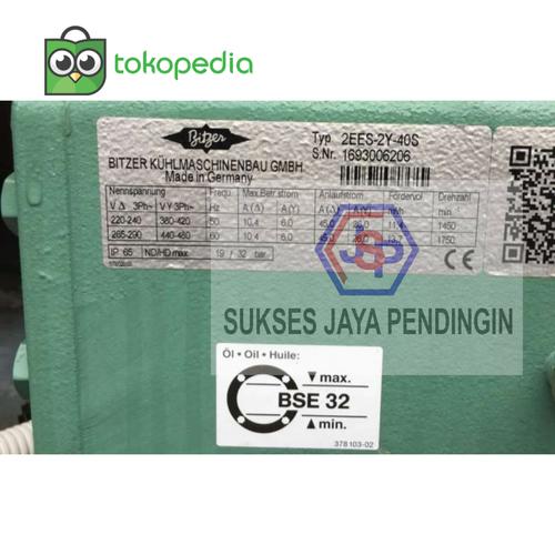 Jual Compressor Bitzer Semihermetic 2EES-2Y-40S Germany - Jakarta Barat ...
