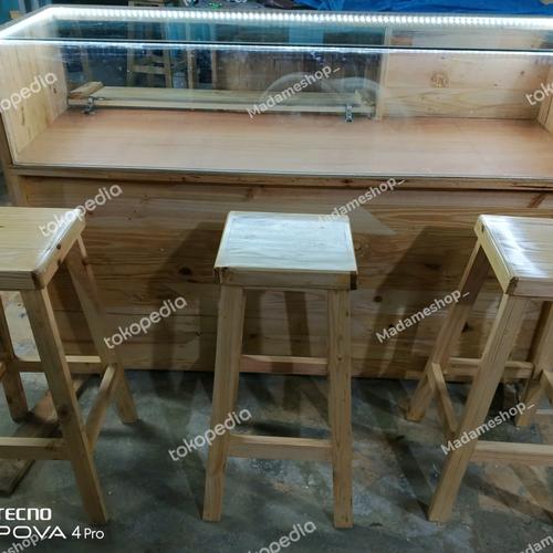 Jual Etalase Kayu - Jati Belanda - Harga Per meter - Kota Bekasi ...
