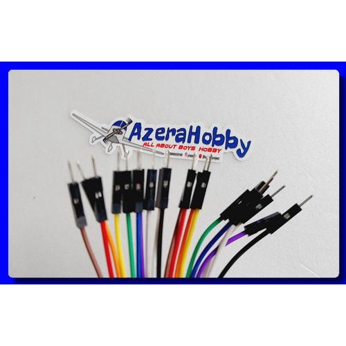 Jual Kabel Jumper male to male Panjang 10cm Arduino Robotik - Kab ...