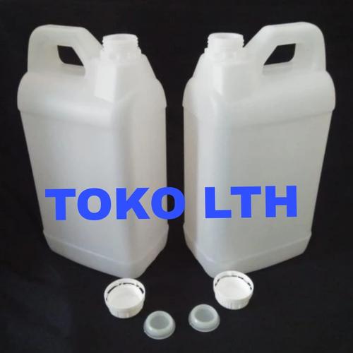 Jual JERIGEN 5 LITER NATURAL TUTUP SEGEL HDPE BOTOL KOMPAN KIMIA 5000 ...