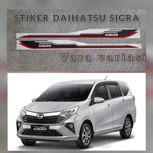Promo Stiker Body Daihatsu Sigra / Stiker Body Samping Mobil Sigra ...