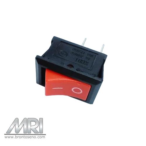 Jual ROCKER SWITCH SAKLAR POWER KCD21 15X21MM 250V 6A 125V 10A AC 2 PIN ...