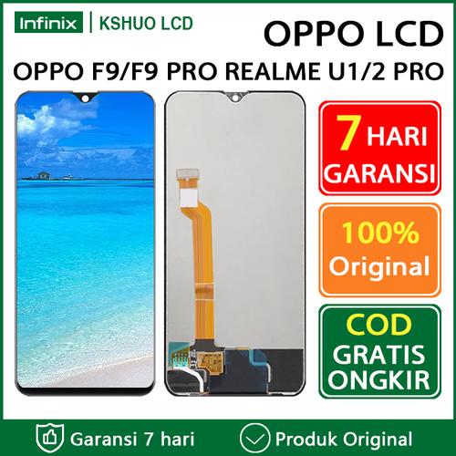 Jual ORI LCD + TOUCHSCREEN OPPO F9 / NEW ORIGINAL - Hitam - Jakarta ...
