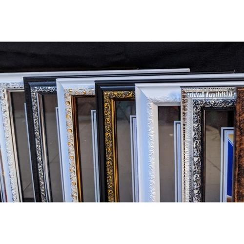 Jual Bingkai / Frame Foto motif ukir ukuran 10R(25x30) - white polos ...
