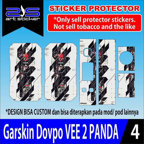 Promo SKIN Sticker Garskin Dov po Vee 2 Panda - WHITE CYBER - Kota ...