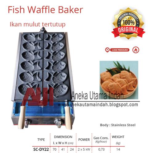 Jual FISH WAFFLE BAKER GETRA TIPE (SC-DY22) - Taiyaki Baker Maker ...