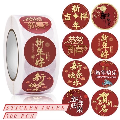 Jual STICKER STIKER IMLEK CHINESE NEW YEAR HANG TAG KARTU AMPLOP ANGPAO ...