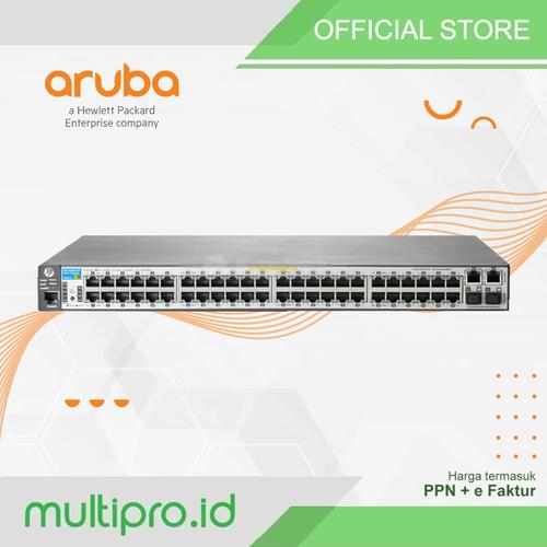 Promo Aruba HPE J9627A 2620-48-PoE+ Switch PoE Managed 48 Port 10/100 ...