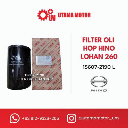 Jual FILTER OLI HINO LOHAN 260 | 15607-2190 L - Jakarta Barat - UTAMA ...