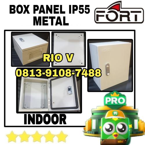 Jual BOX PANEL 300x200x150 INDOOR 30x20x15 1mm IP55 FMBI302015 FORT ...