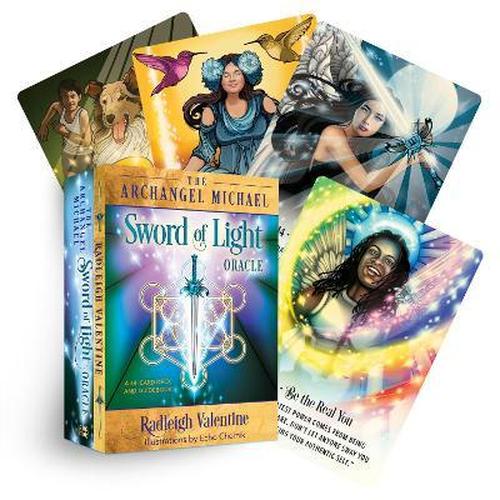 Jual The Archangel Michael Sword of Light Oracle : A 44-Card Deck and ...