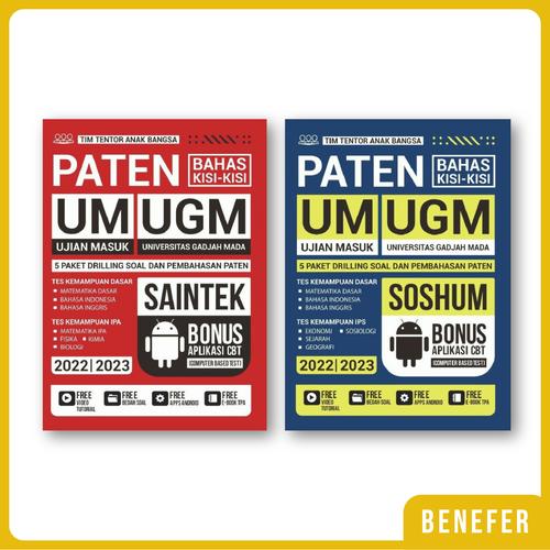 Promo Buku OBRAL Paten Bahas Kisi-Kisi UM UGM Saintek & Soshum ...