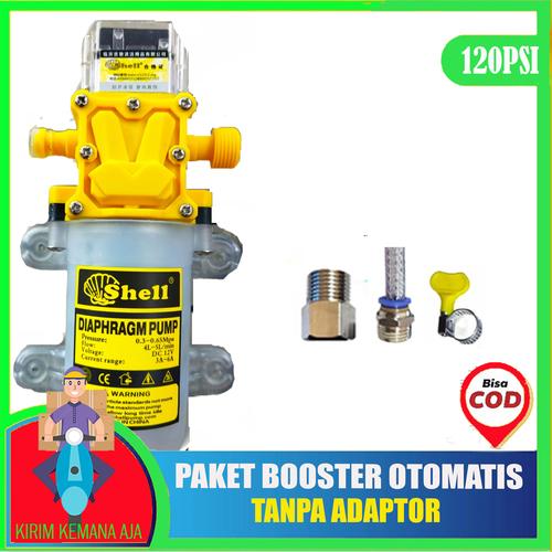 Jual Paket Pompa Booster Shower Toren Waterheater - Shell 120 Tanpa Adaptor - Fitting Dalam ...
