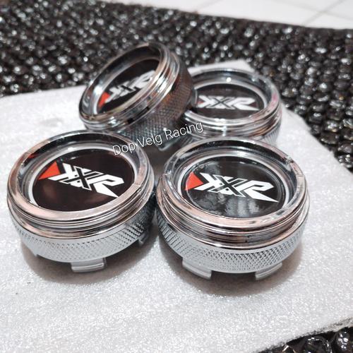 Jual Dop Roda Tutup Velg Racing XXR Tabung Chrome Diameter 6cm Harga ...
