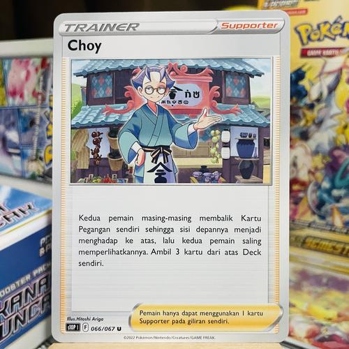 Jual Choy - supporter Kartu Pokemon Indonesia TCG card - Kota Tangerang - Tokutoys | Tokopedia