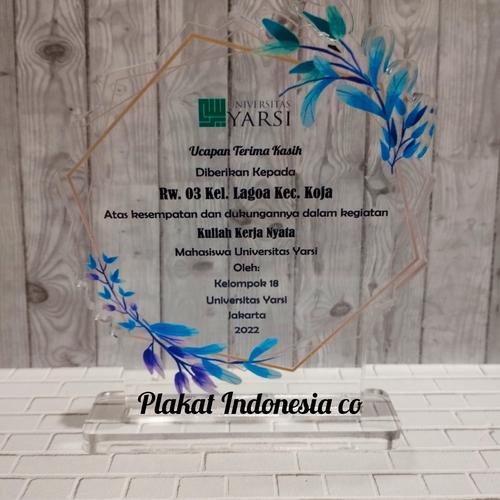 Jual Plakat Akrilik Custom,Plakat Akrilik Murah,Plakat Trophy Premium ...