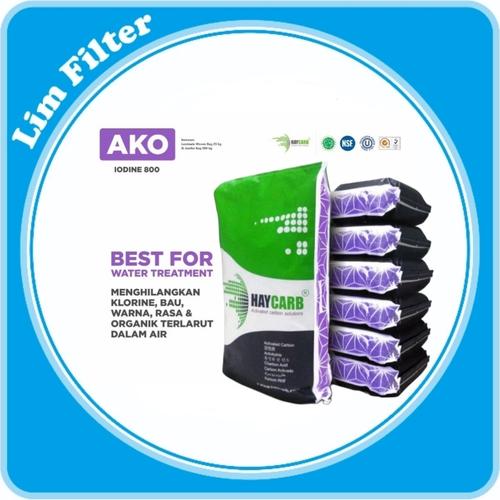 Jual HAYCARB ACTIVATED CARBON AKO IODINE 800 MESH 8X30 - 25 KG - Kota ...