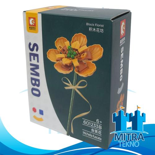 Jual SEMBO Block Florist Flower Bouquet 601233B - Michelia Fuscata ...