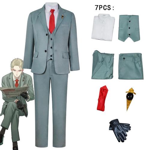 Jual Wetrose Anime Spy X Family Costume Male Twilight Loid Forger ...